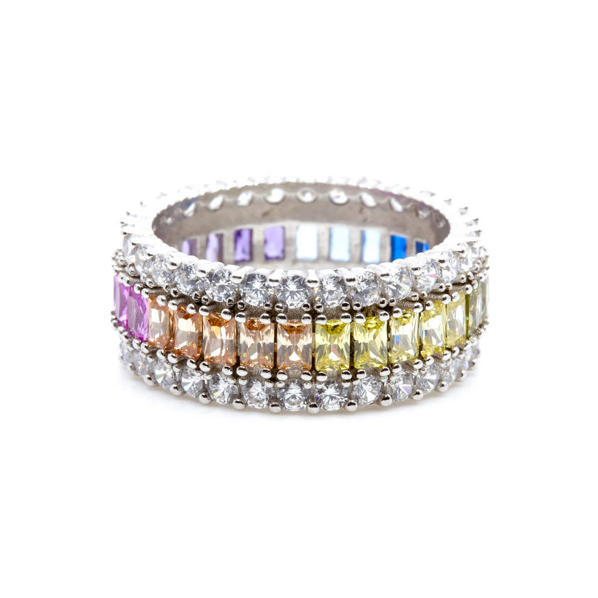 Thick Rainbow Halo Ring – RAGEN